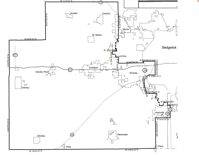 Senate District 26 Map | JCMoore for Kansas